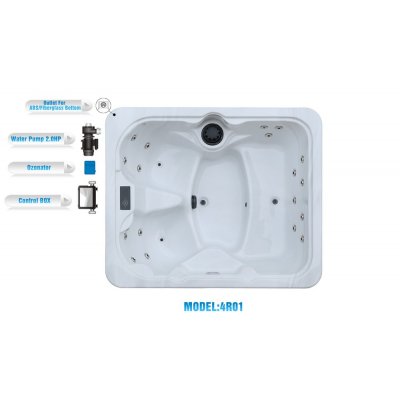 Spabad Sense - 4 personer - 45995,- - Boblebad ute - Hjemfint.no