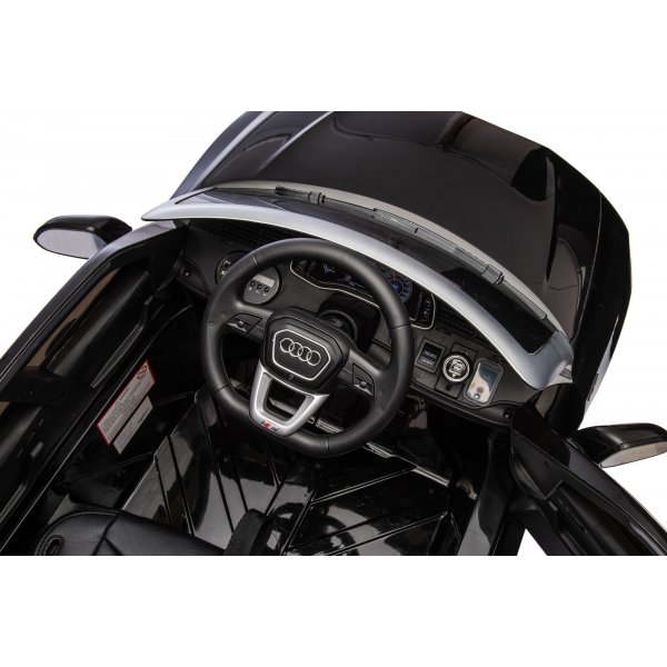 Elbil for barn Q8 Audi 2x35W 12V7Ah | Svart - 2795,- - Elektriske biler ...